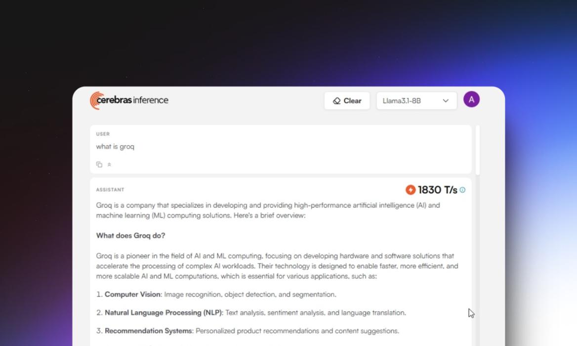 Move Over Groq, Cerebras Now Has the World's Fastest AI Inference | Beebom Move Over Groq, Cerebras Now Has the World's Fastest AI Inference | Beebom
