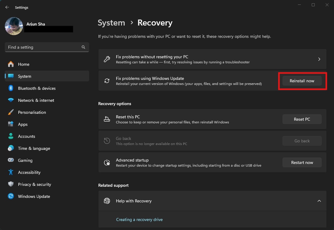 New Windows 11 Recovery Tool Fixes Your PC Using OS Update, Not ...