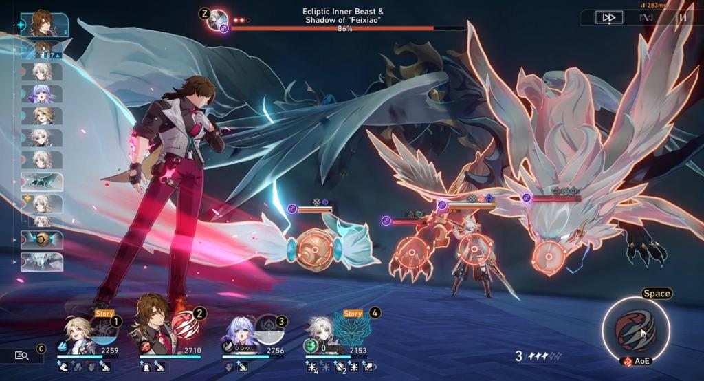 HSR Ecliptic Inner Beast and Shadow of Feixiao Boss Fight Guide | Beebom