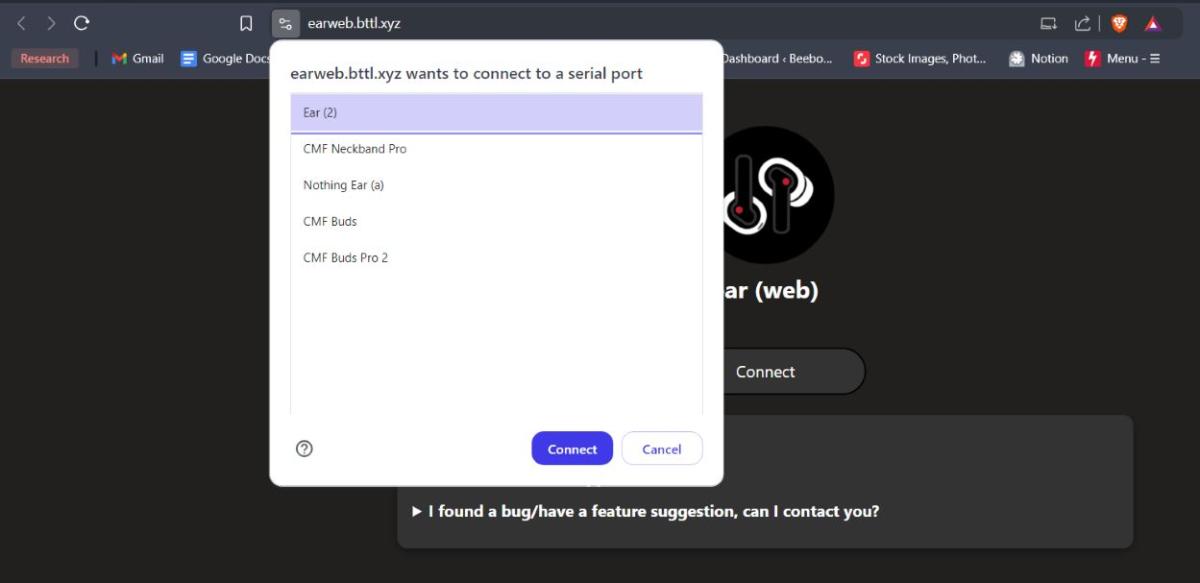This App Lets You Control Nothing Earbuds from your Browser, and It's a ...