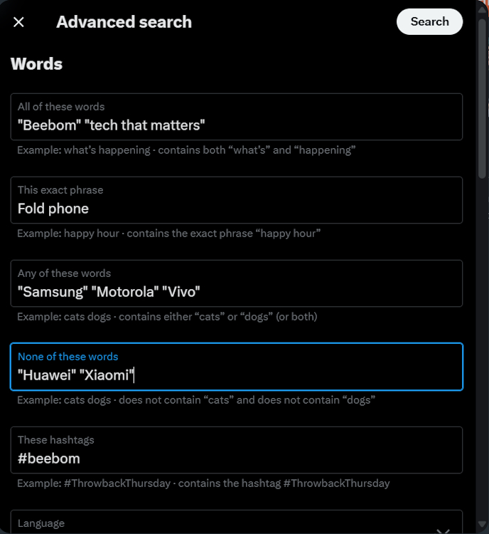 How to Use Advanced Search on X (Twitter) | Beebom