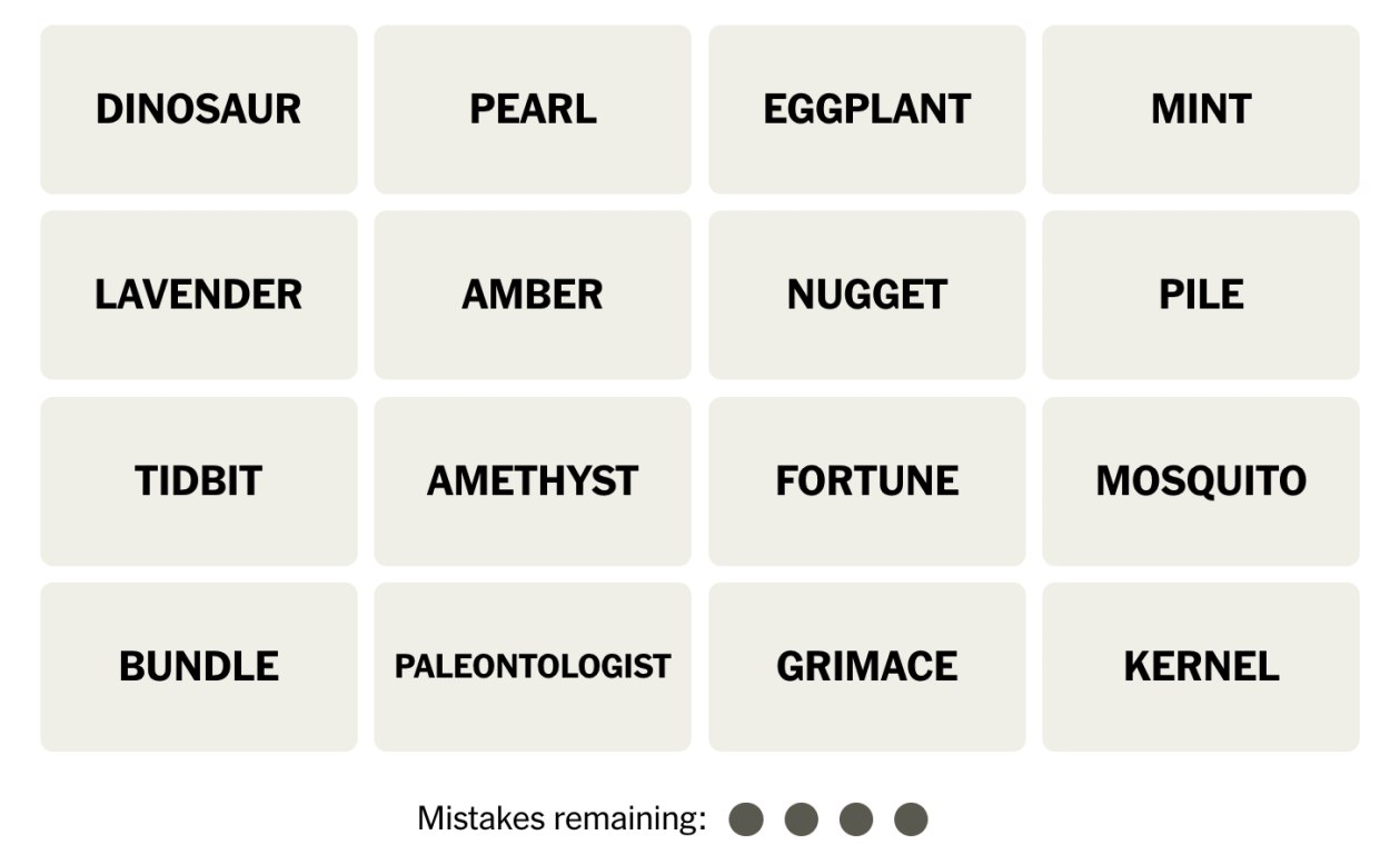 NYT Connections Today: Hints and Answers for September 11, 2024 | Beebom