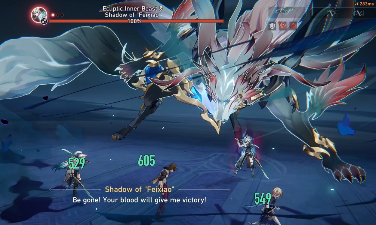 HSR Ecliptic Inner Beast and Shadow of Feixiao Boss Fight Guide | Beebom