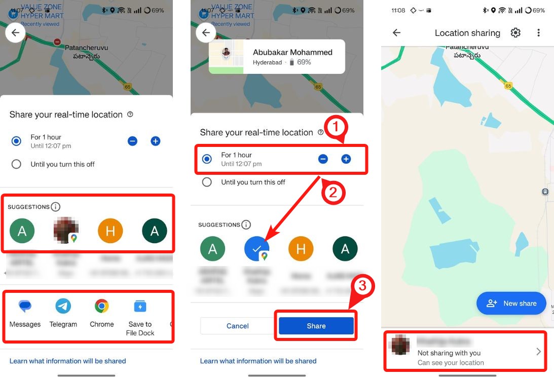 How to Share Location on Google Maps | Beebom