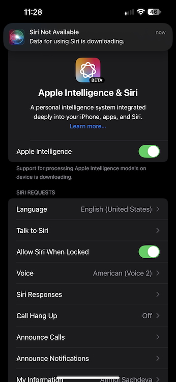 Siri Not Available? You Are Not Alone, Some iOS 18.1 Beta Users Facing Siri Issues | Beebom