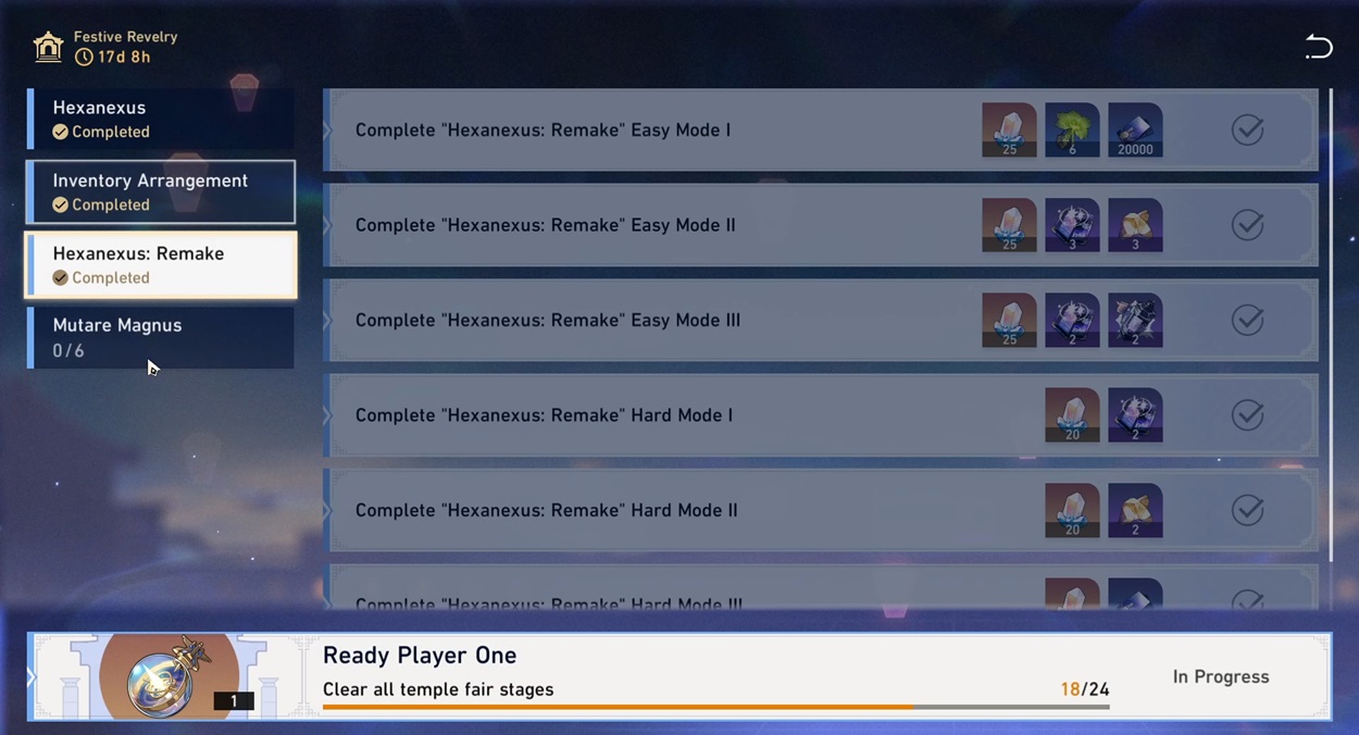 Honkai Star Rail Hexanexus: Remake Event Guide (Easy & Hard Modes) | Beebom