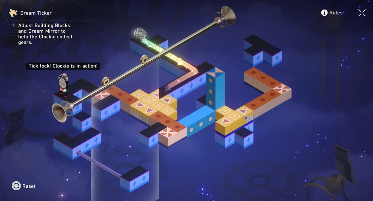 HSR Dream Ticker Puzzles in Paperfold University: Location and ...