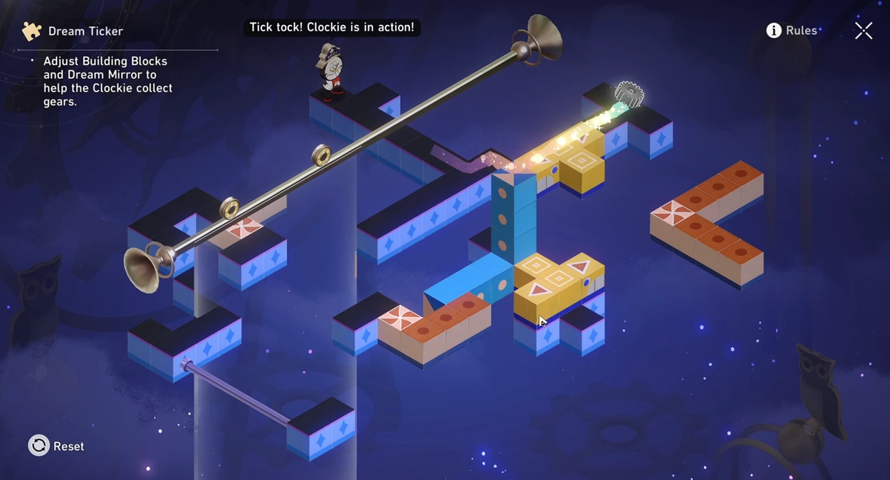 HSR Dream Ticker Puzzles in Paperfold University: Location and ...