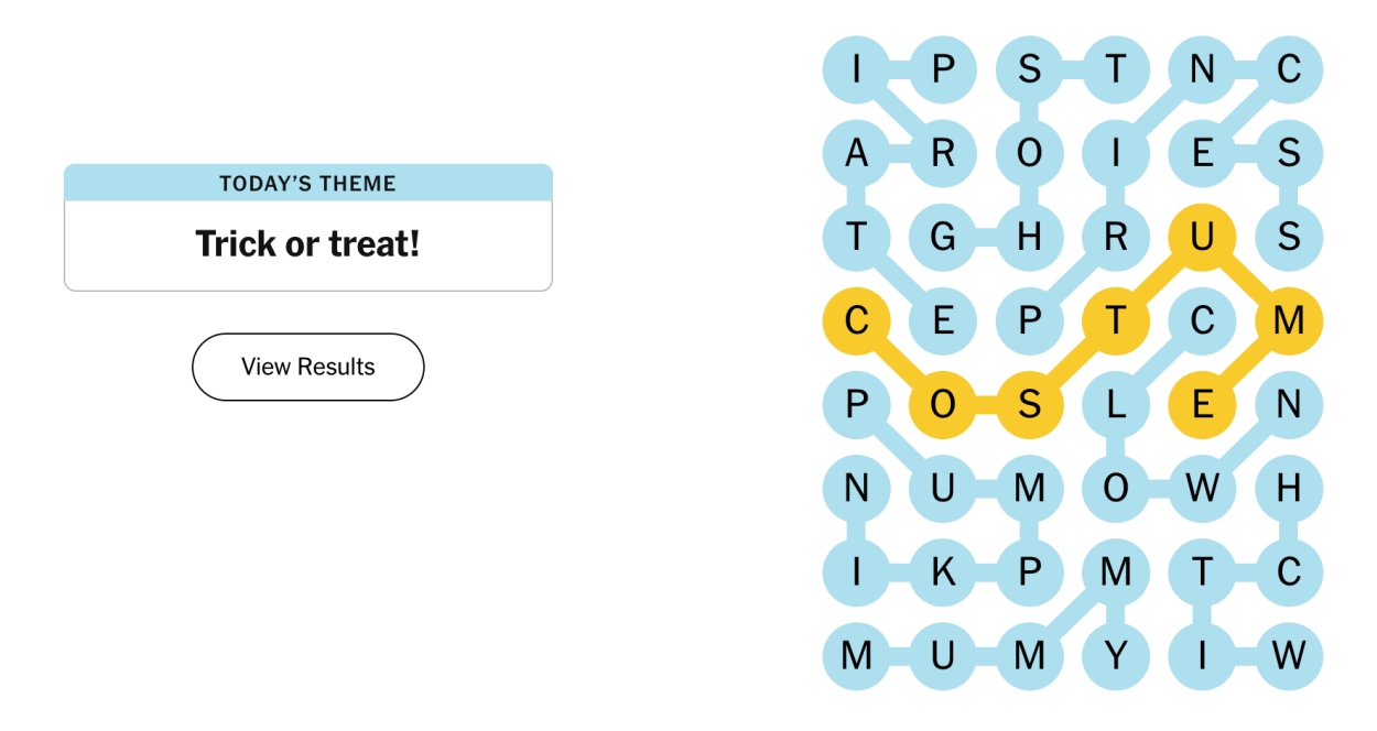 Nyt Strands Today Hints Answers And Spangram For October 31 Beebom 