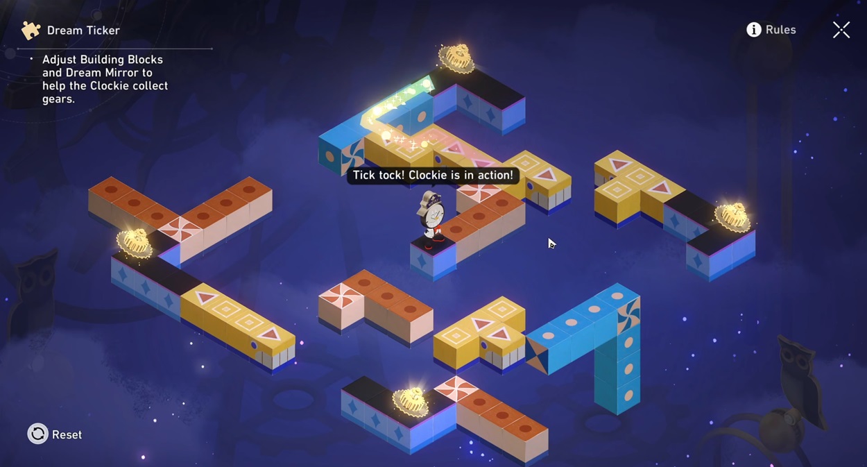 HSR Dream Ticker Puzzles in Paperfold University: Location and ...