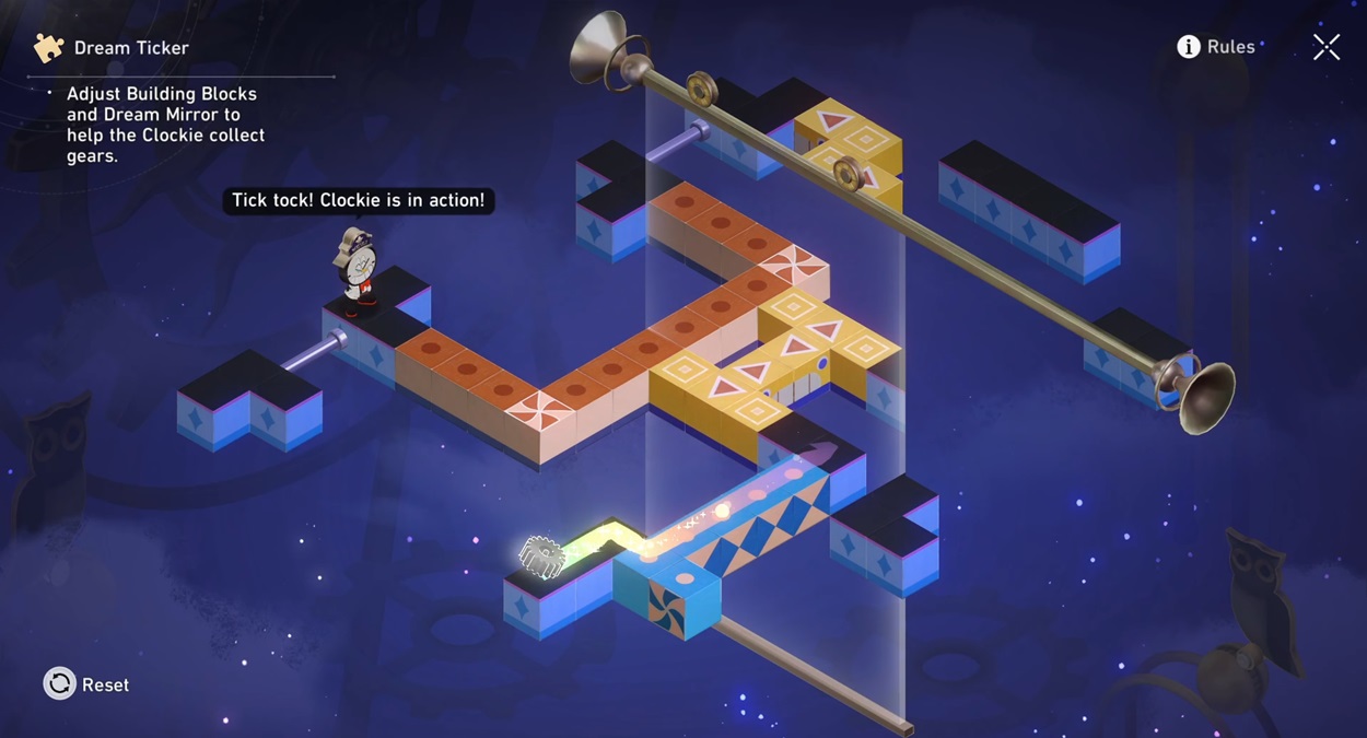 HSR Dream Ticker Puzzles in Paperfold University: Location and ...