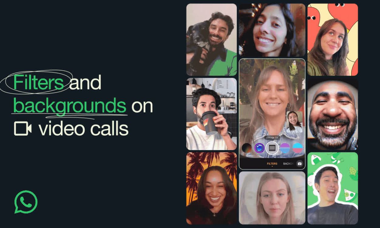 WhatsApp Adds Filters and Backgrounds to Spice up Your Video Calls ...