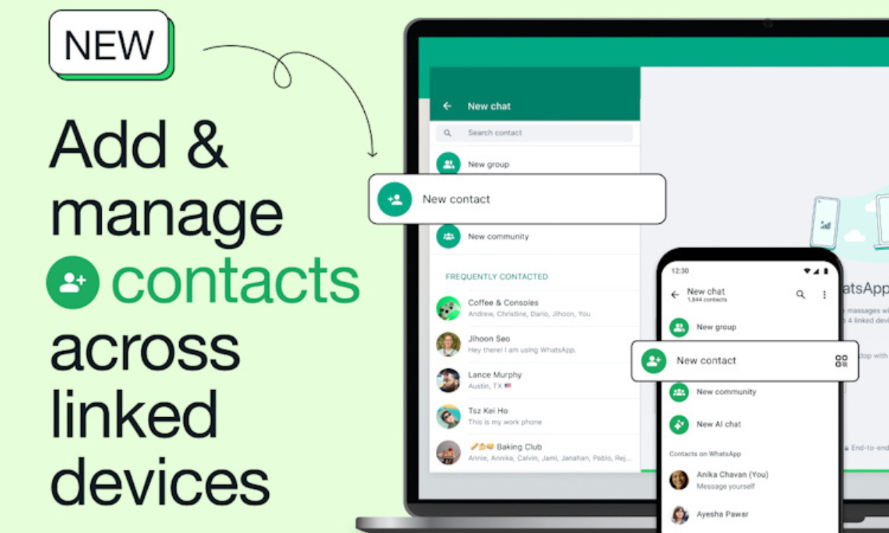 WhatsApp Will Finally Lets You Add Contacts from Any Device | Beebom