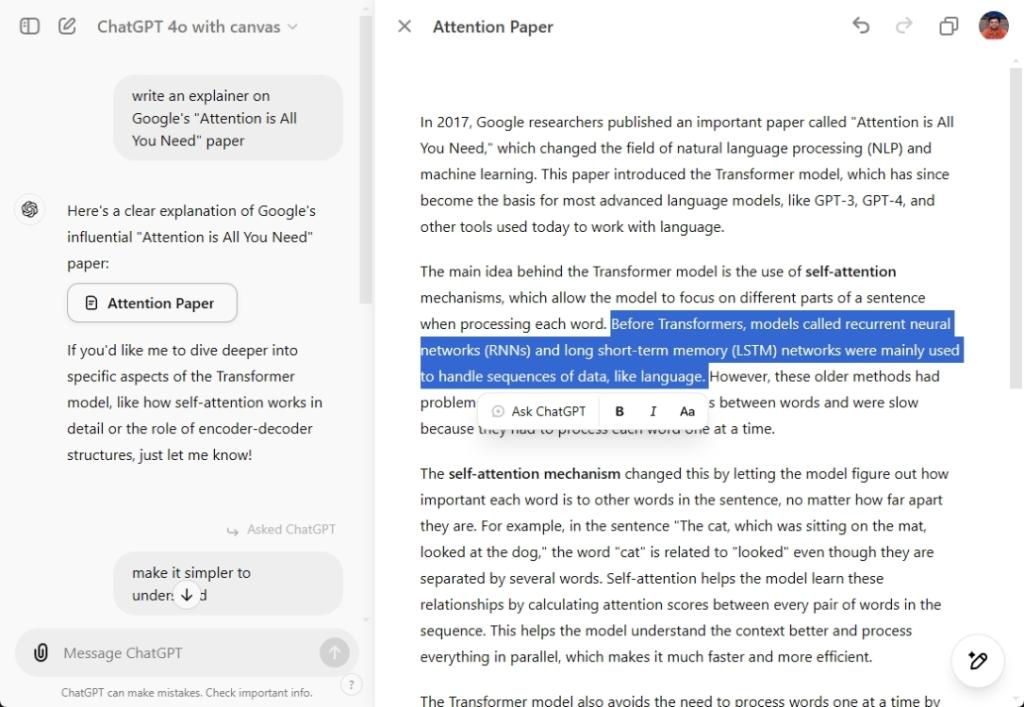 What is ChatGPT Canvas and How to Use It | Beebom