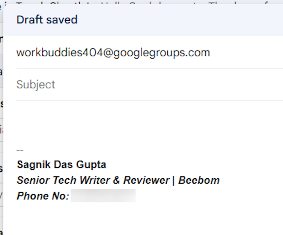 How to Make a Group Email in Gmail | Beebom