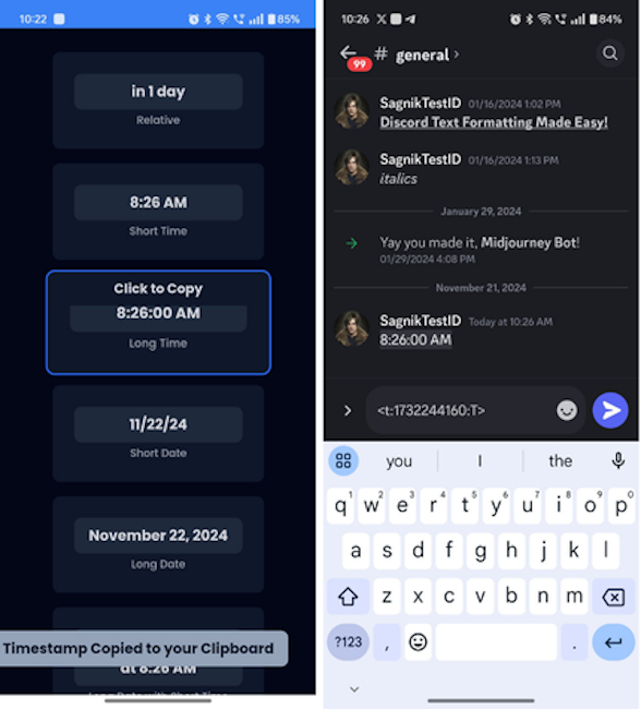 How to Add a Timestamp on Discord | Beebom