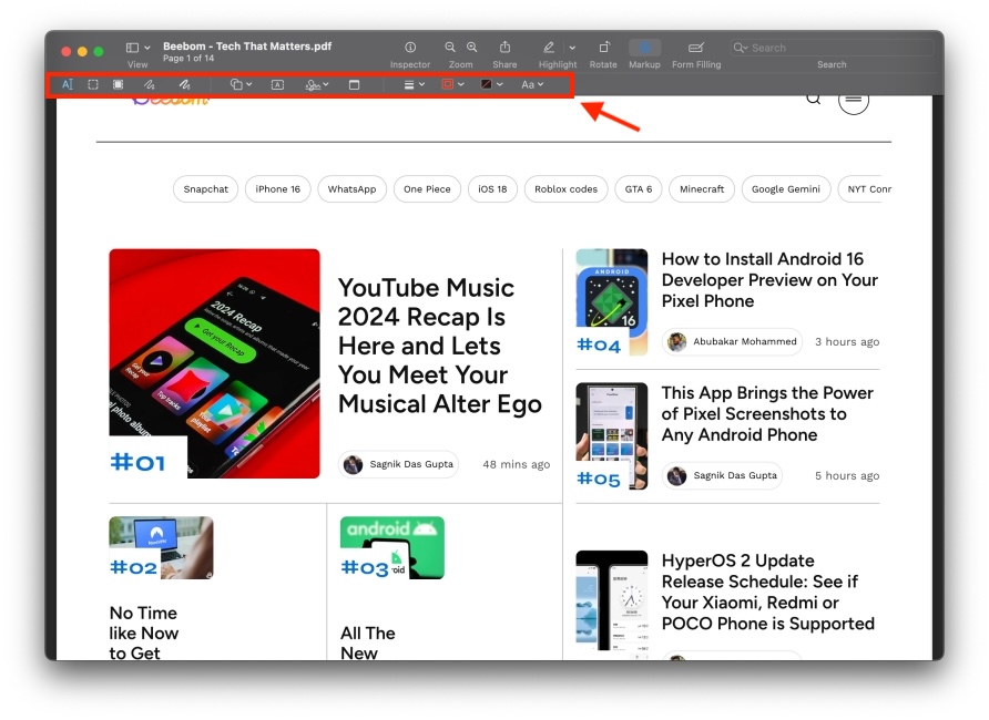 How To Edit A PDF On Mac Beebom How To Edit A PDF On Mac Beebom