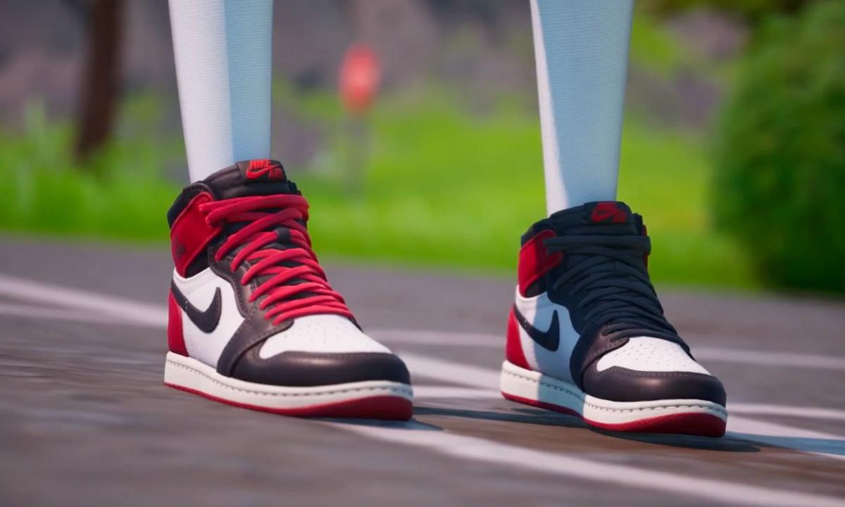 How to Get the AJ1 Black Toe Reimagined Fortnite Kicks | Beebom
