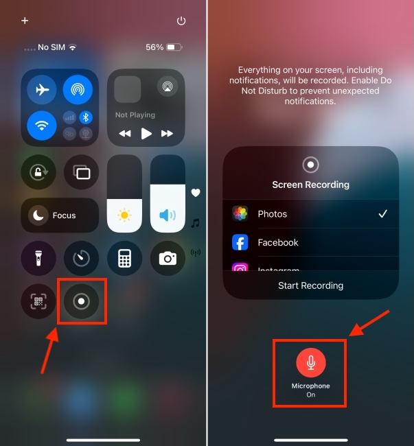 How to Screen Record on iPhone (5 Methods) | Beebom