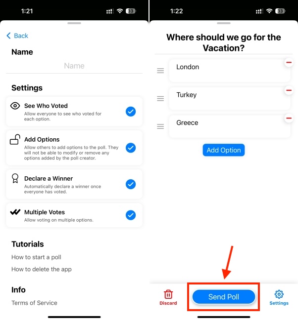How to Do a Poll in iMessage Group Chats on iPhone | Beebom