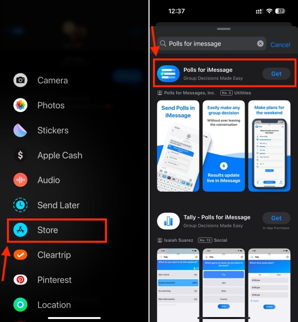 How to Do a Poll in iMessage Group Chats on iPhone | Beebom