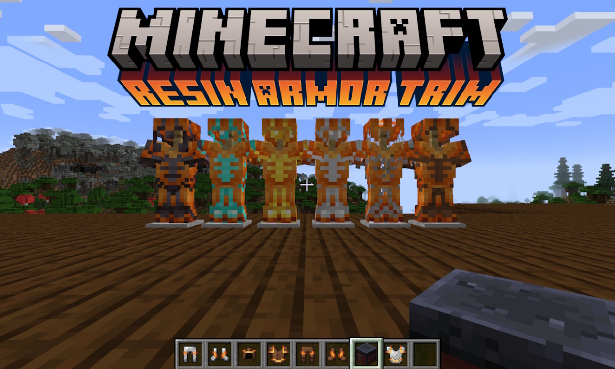 How to Make Resin Armor Trim in Minecraft | Beebom