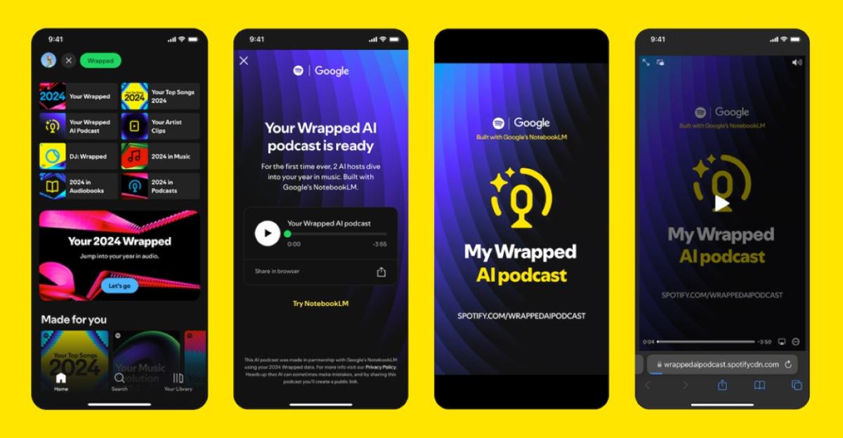 I Asked Google's AI Podcast Hosts to Roast Spotify Wrapped and It Was ...