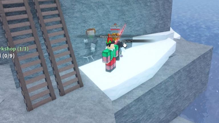 All Roblox Fisch Santa Quest Elf Locations | Beebom