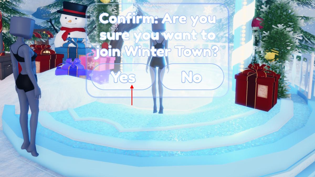 Dress to Impress Christmas Quest: How to Get Ice Queen Set | Beebom