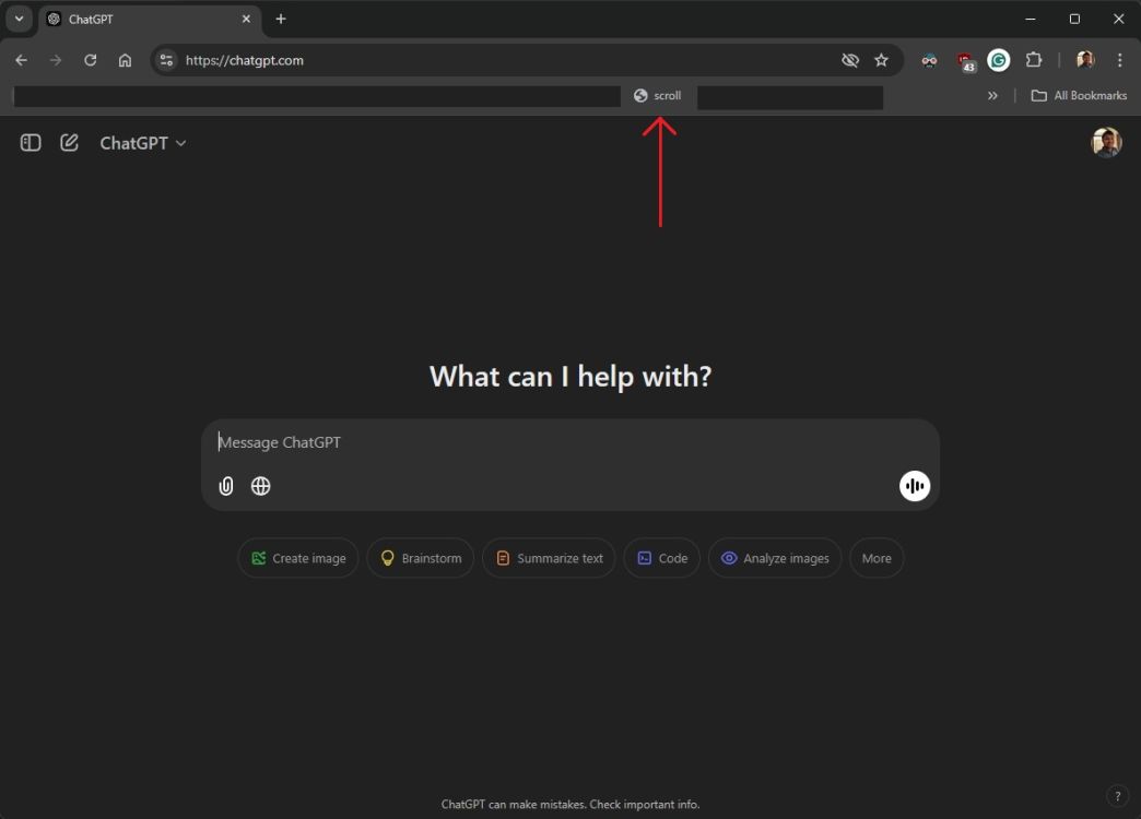 Can't Scroll Down on ChatGPT? Here are the Fixes | Beebom