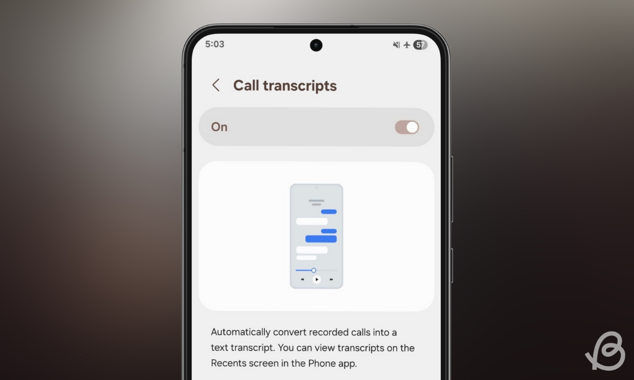 How to Use Galaxy AI Call Transcripts in One UI 7 on Galaxy Phones | Beebom