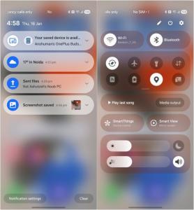 How to Switch to Older Quick Settings in One UI 7 on Samsung Phone | Beebom