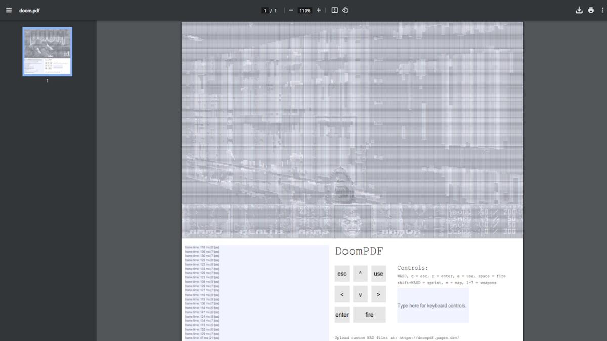 I Tried Doom in a PDF and It's Nostalgia Through Words | Beebom