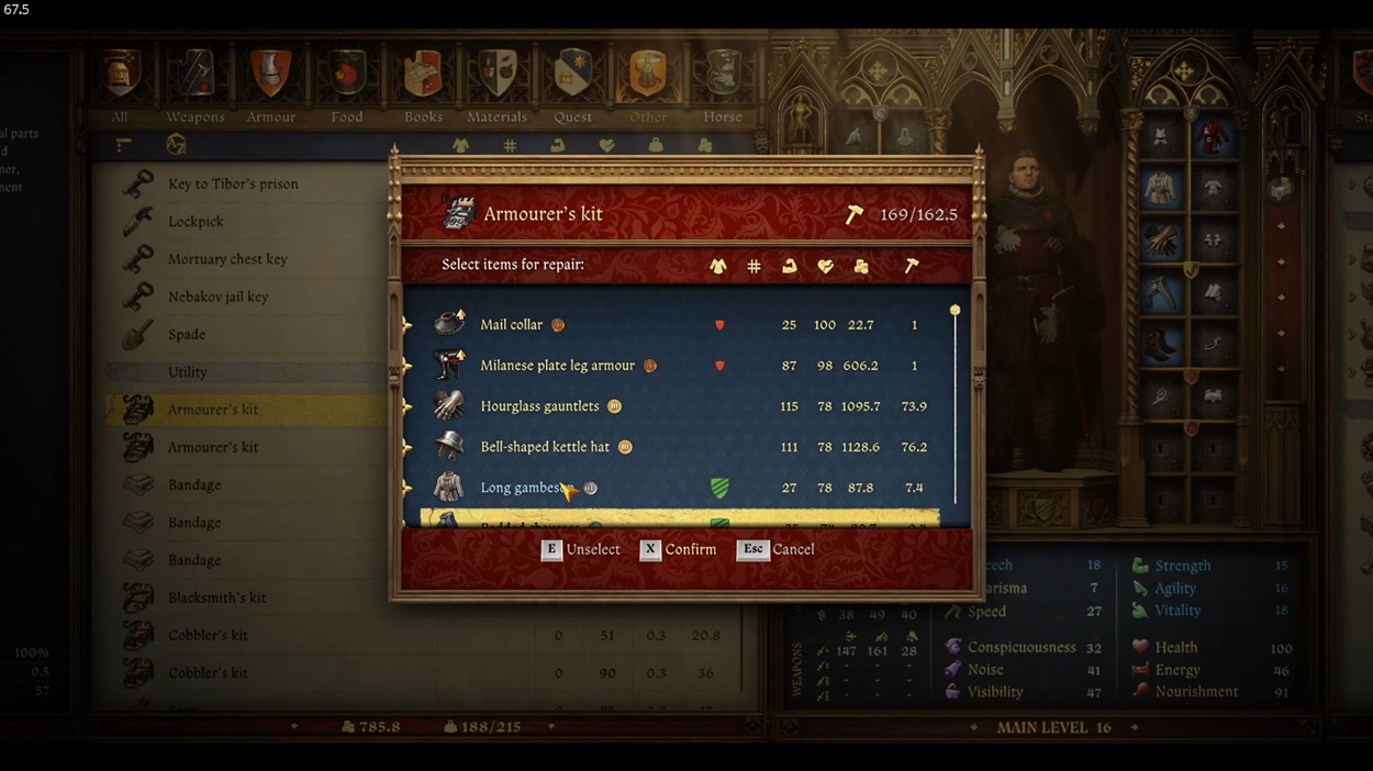 How to Repair Weapons, Armor and Clothes in Kingdom Come Deliverance 2 | Beebom