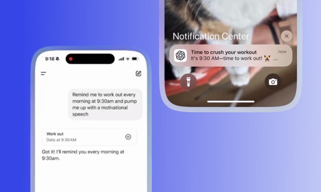 You Can Now Schedule Tasks And Set Reminders On Chatgpt Beebom