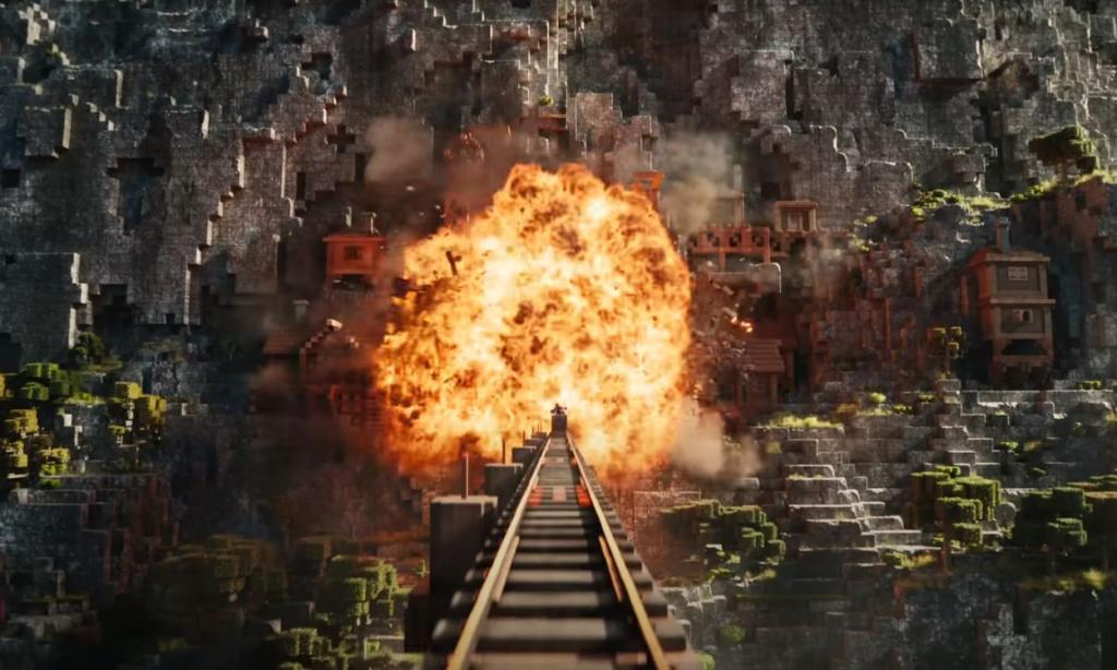 New Minecraft Movie Trailer Showcases Exploding Creeper and Villagers ...