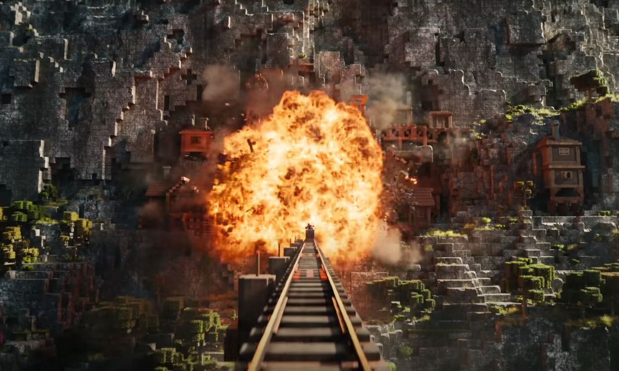 New Minecraft Movie Trailer Showcases Exploding Creeper and Villagers | Beebom