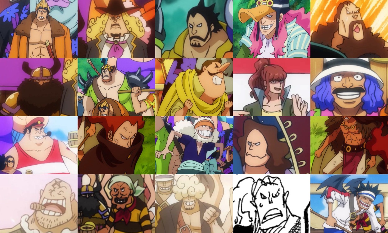 One Piece: All Roger Pirates Crew Members | Beebom